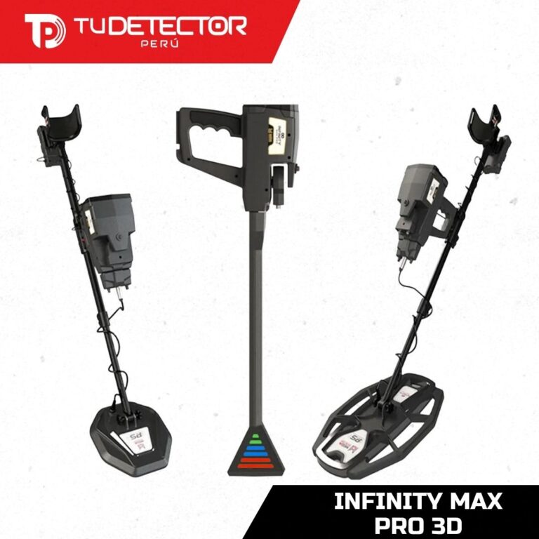 Infinity Max Pro | Detector de Metales 12 Sistemas - 50m
